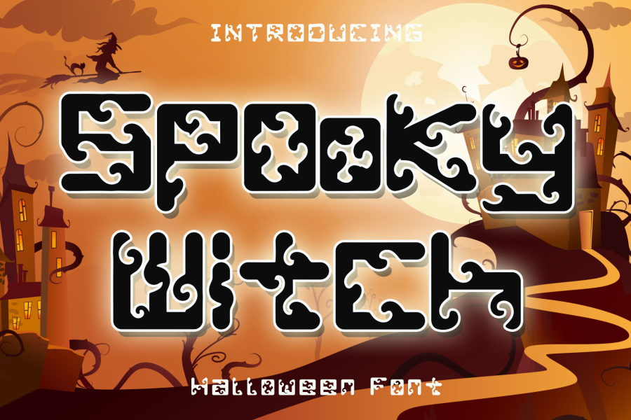 Spooky Witch- PERSONAL USE Font · 1001 Fonts