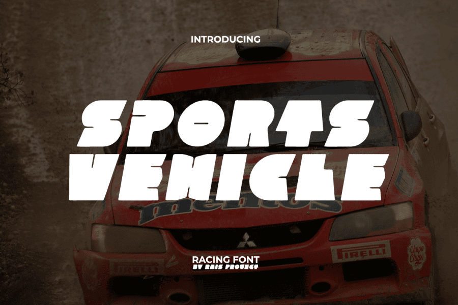 Sports Vehicle Demo Font · 1001 Fonts