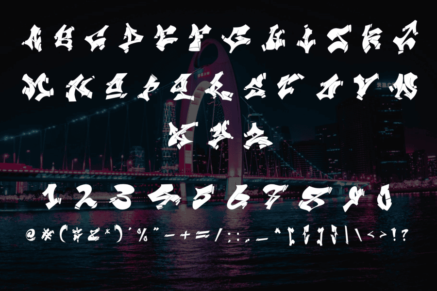 Spread Out Font · 1001 Fonts