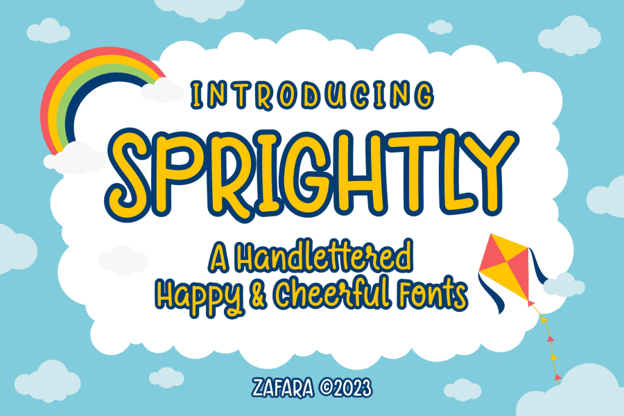 Sprightly DEMO Font · 1001 Fonts