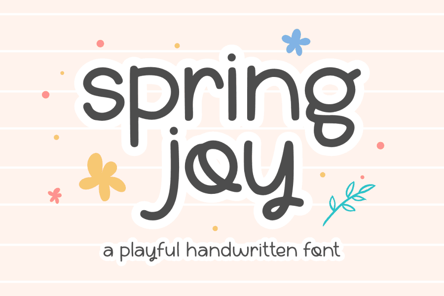 Spring Joy Font · 1001 Fonts