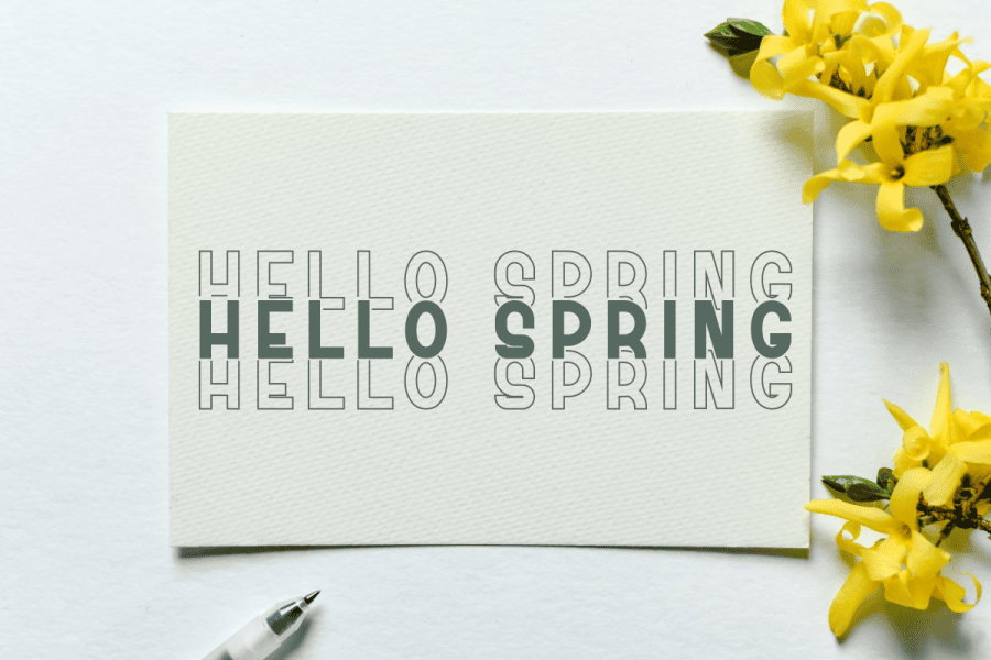 Spring Stacked Font · 1001 Fonts