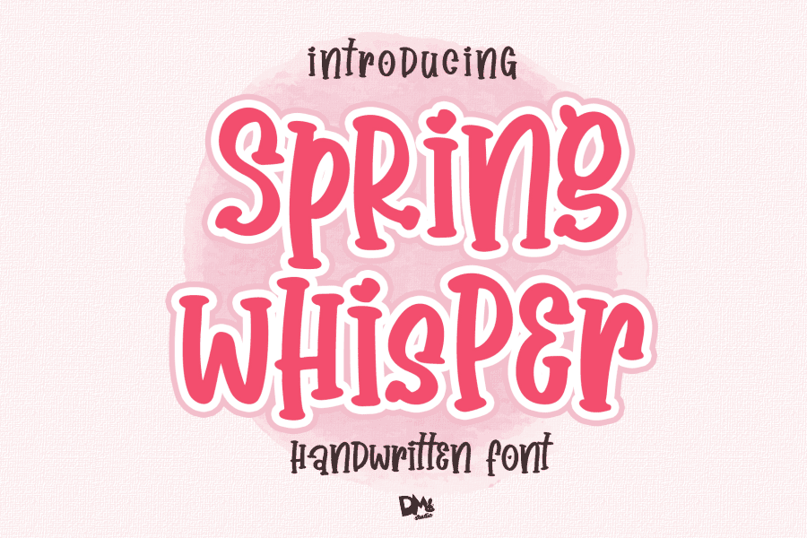 Spring Whisper Font · 1001 Fonts