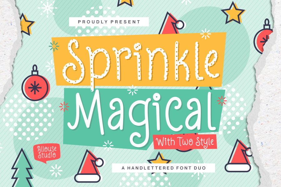 Sprinkle Magical Demo Font Family · 1001 Fonts