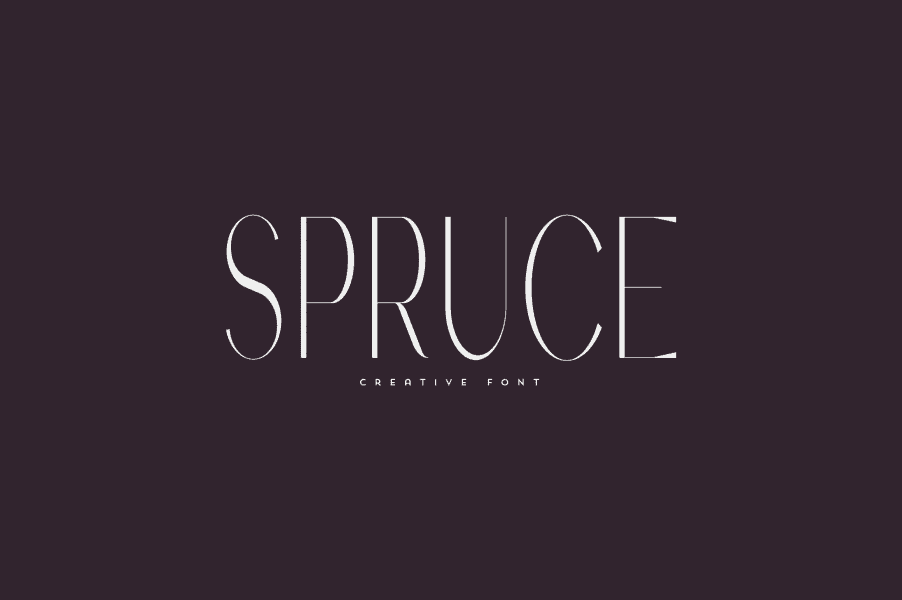 Spruce Font · 1001 Fonts