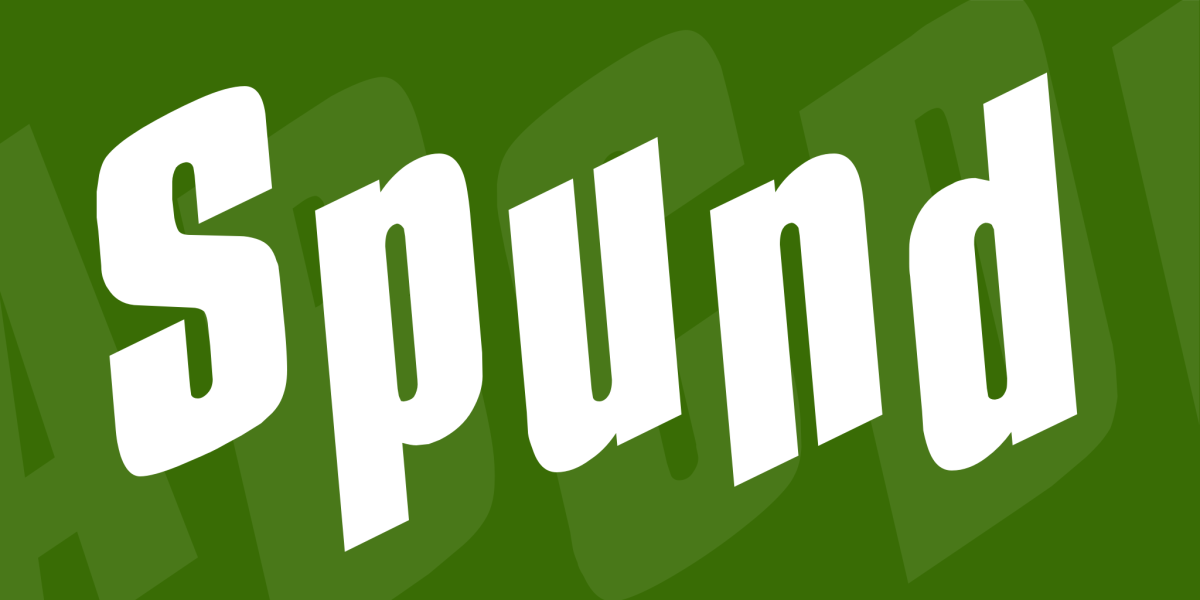Spund Font · 1001 Fonts