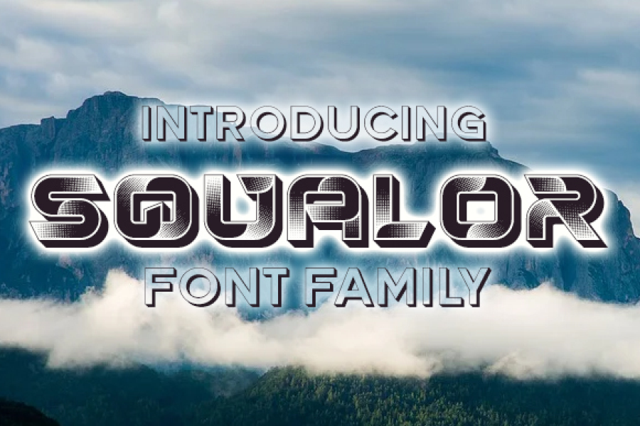 Squalor Font · 1001 Fonts