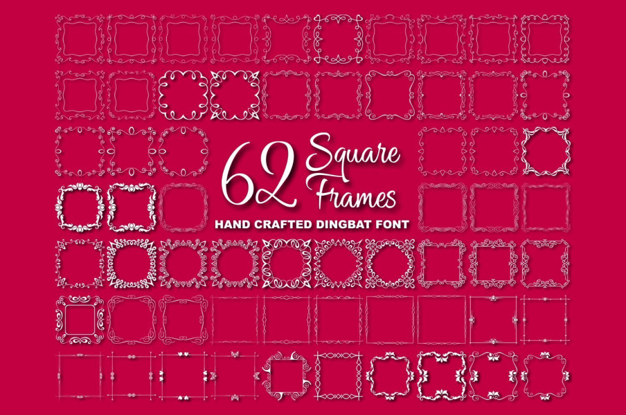 Square Frames Font · 1001 Fonts