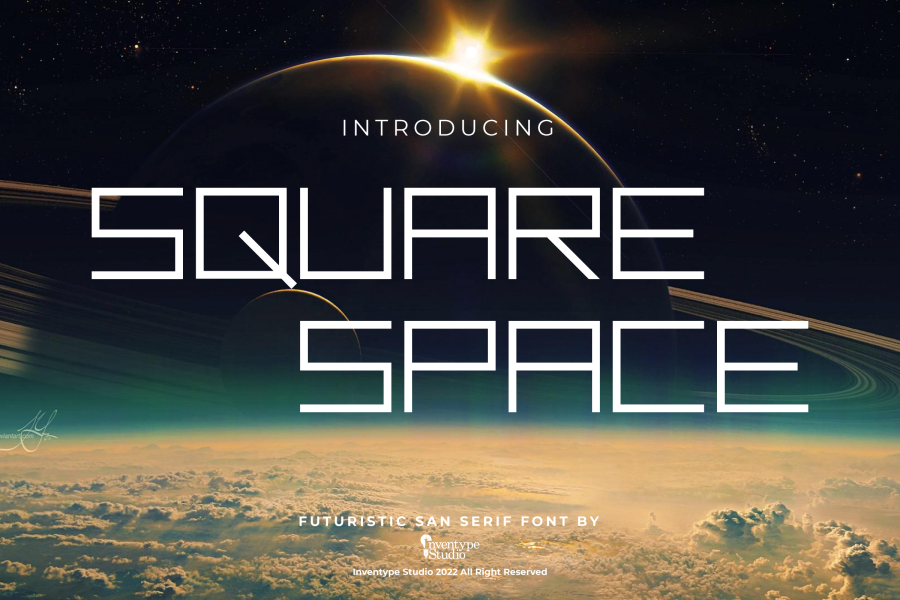 Square Space Font · 1001 Fonts