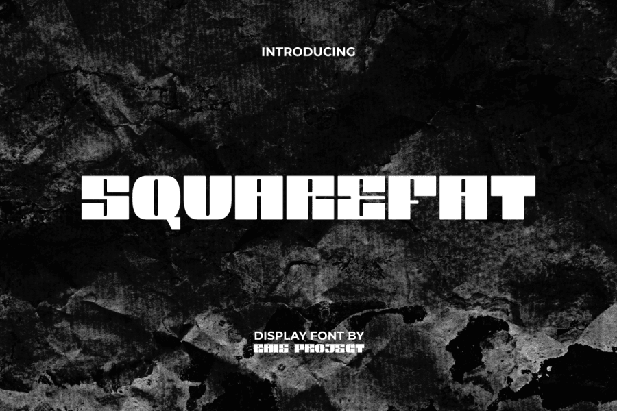 Squarefat Demo Font · 1001 Fonts