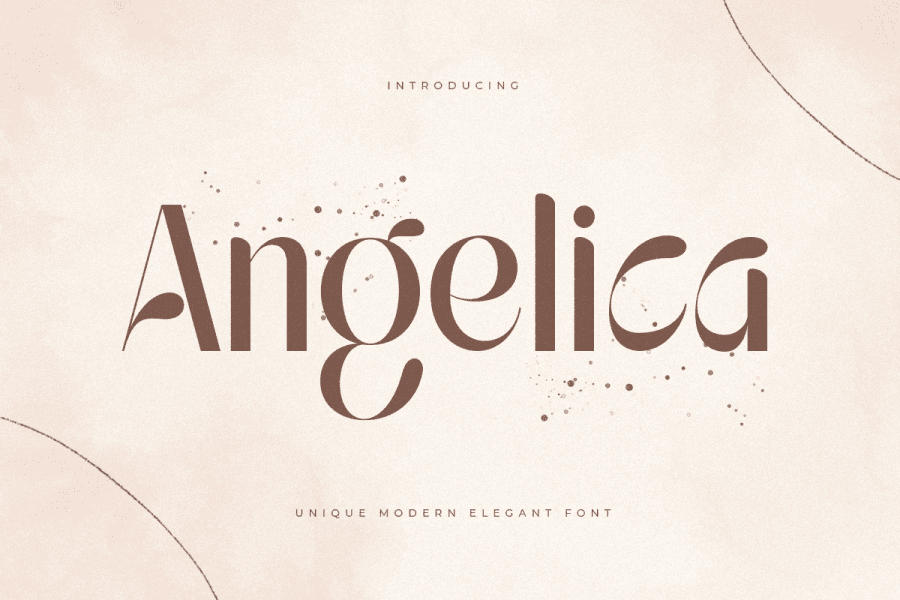SS Angelica Font · 1001 Fonts