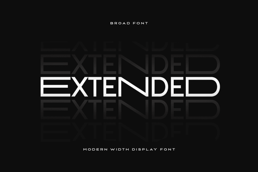 SS Broad Font · 1001 Fonts