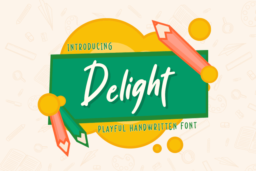 SS Delight Font · 1001 Fonts