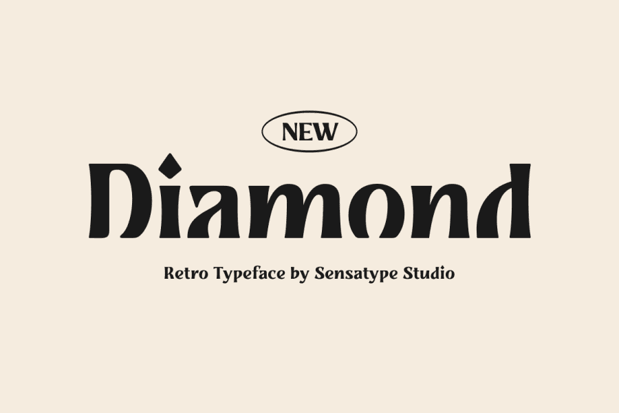 SS Diamond Font · 1001 Fonts
