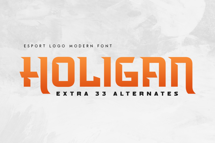SS Holigan Font · 1001 Fonts