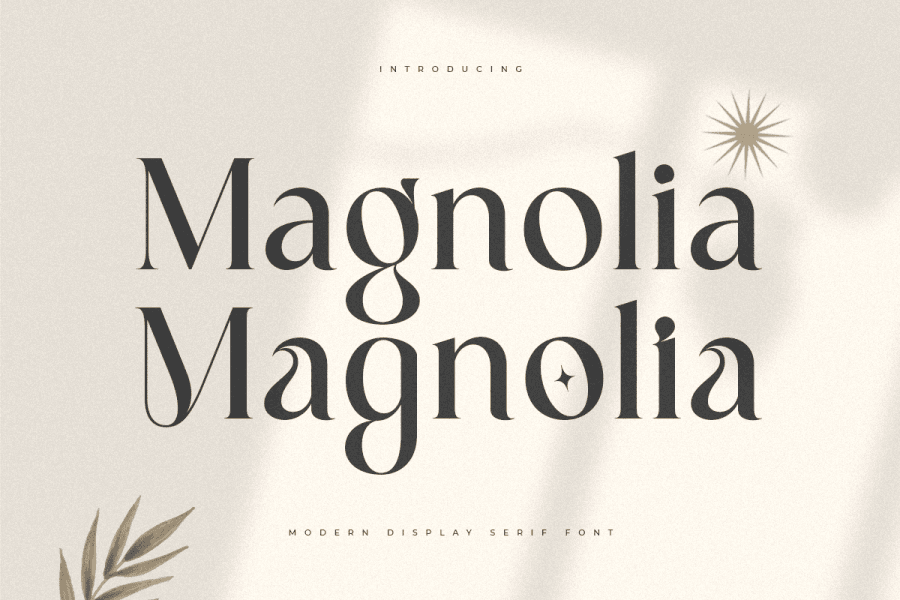 SS Magnolia Font · 1001 Fonts