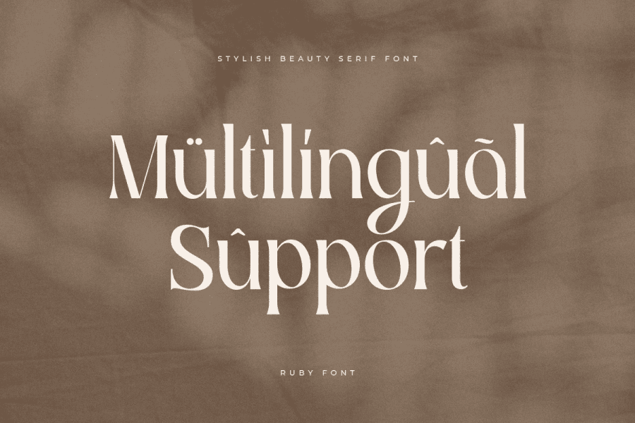 SS Ruby Font · 1001 Fonts