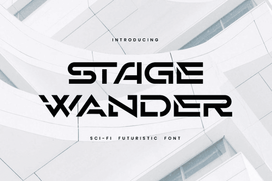Stage Wander Font · 1001 Fonts