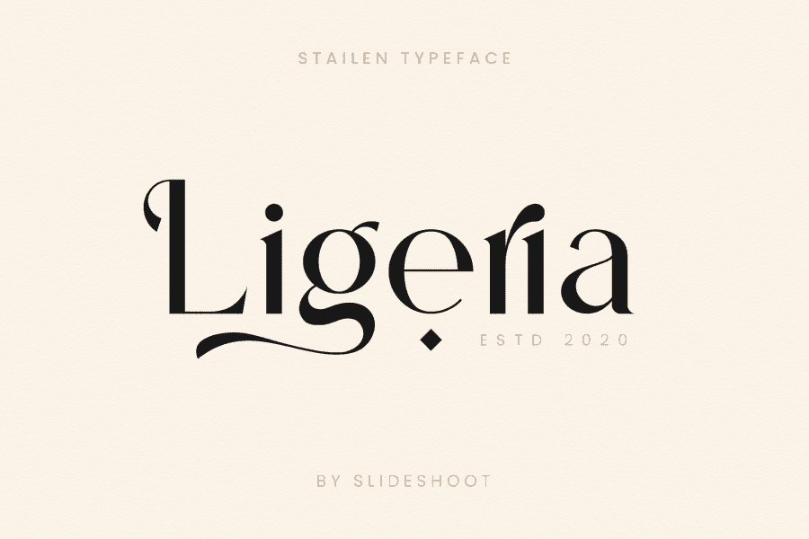 Stailen Font · 1001 Fonts
