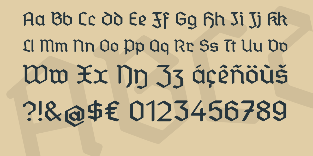 Standard Graf Font · 1001 Fonts