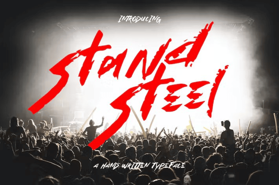 StanDSteEL Font · 1001 Fonts