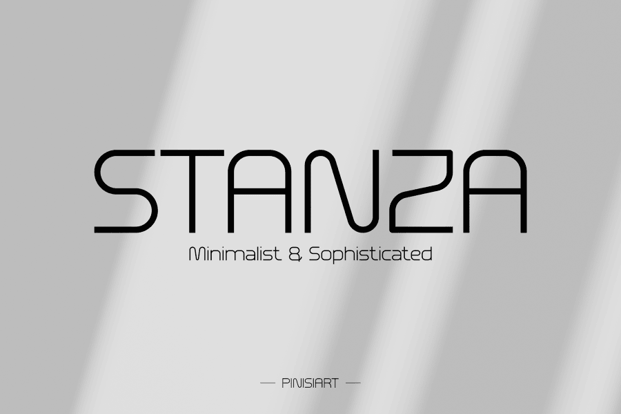 Stanza Font · 1001 Fonts