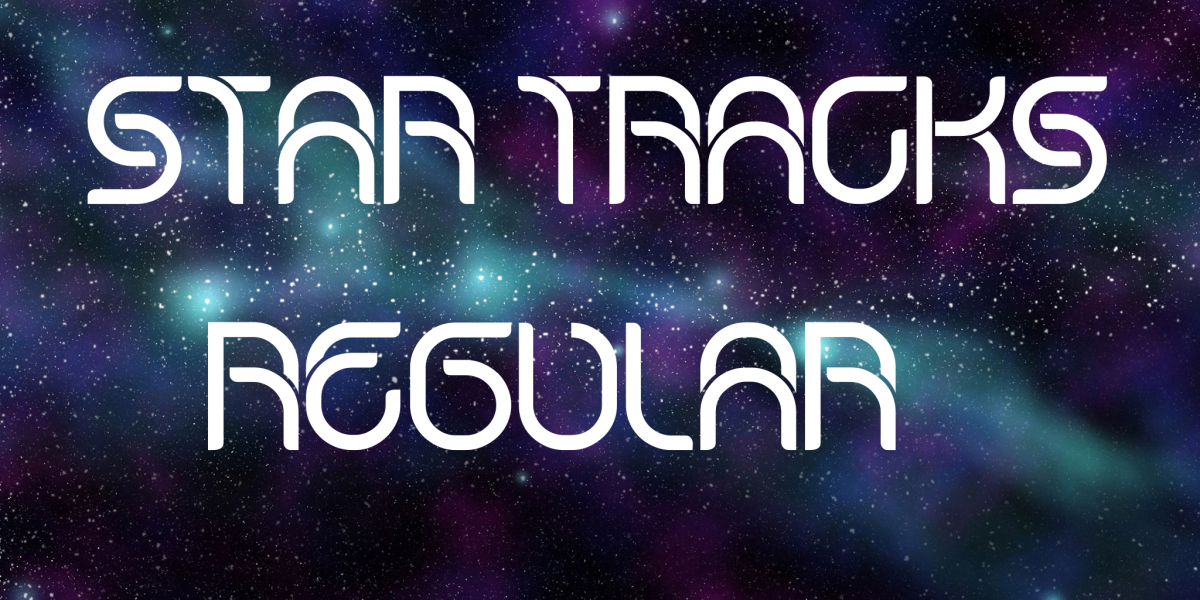 Star Tracks Font · 1001 Fonts