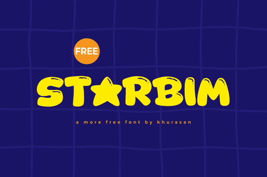 Starbim Font · 1001 Fonts