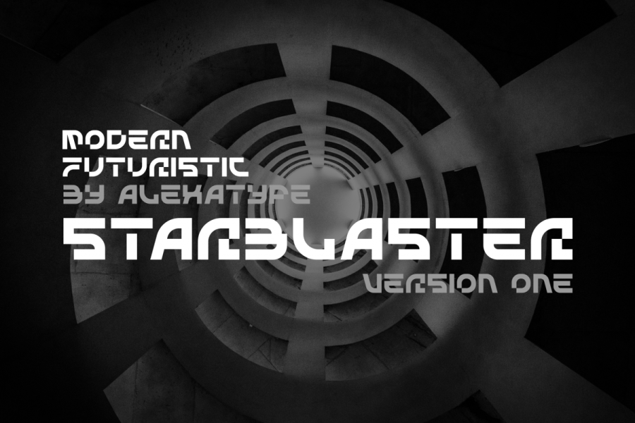 Starblaster Demo Font 1001 Fonts