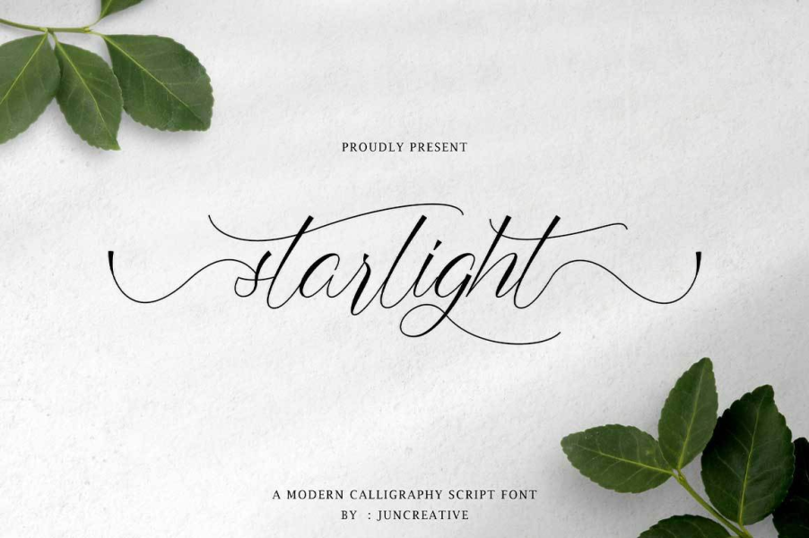 starlight Font · 1001 Fonts