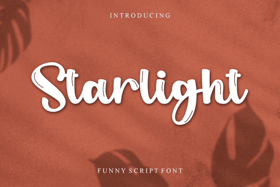 Starlight - Personal Use Font · 1001 Fonts