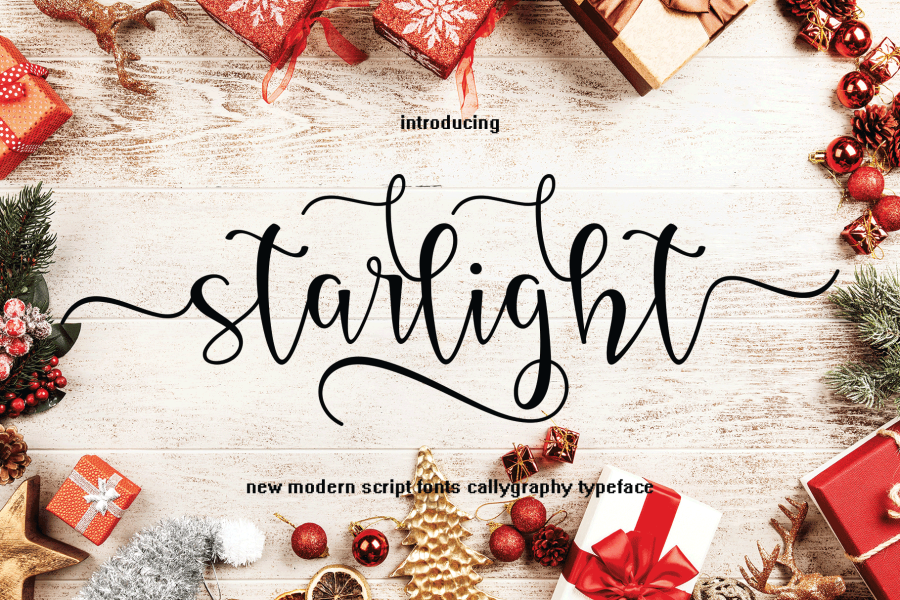 starlight script Font · 1001 Fonts