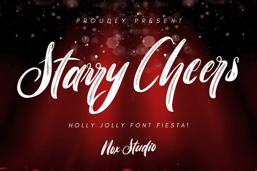 Starry Cheers Font · 1001 Fonts