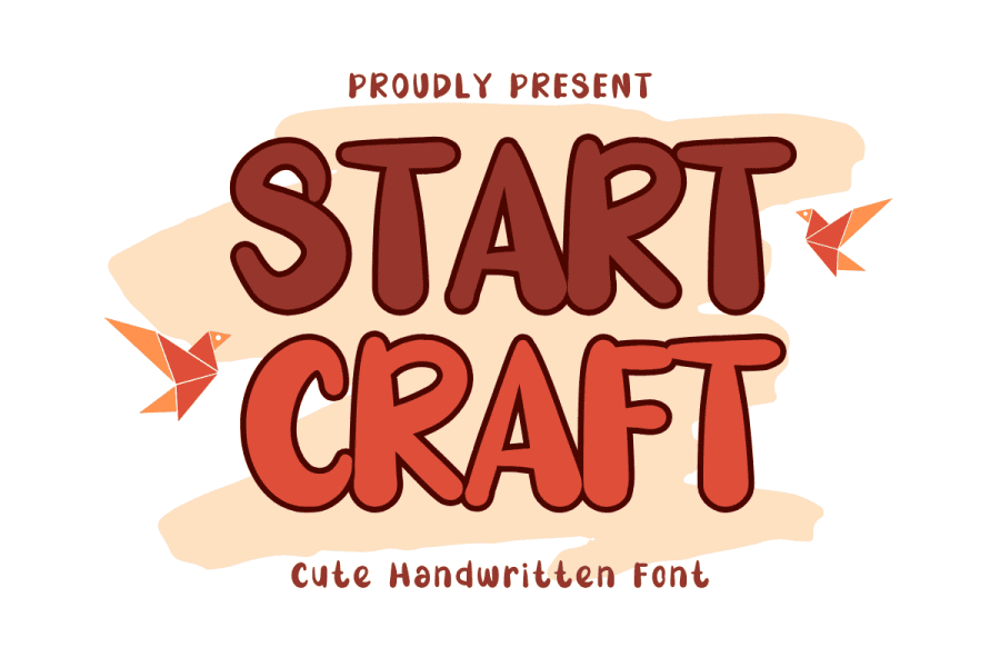 Start Craft Font · 1001 Fonts