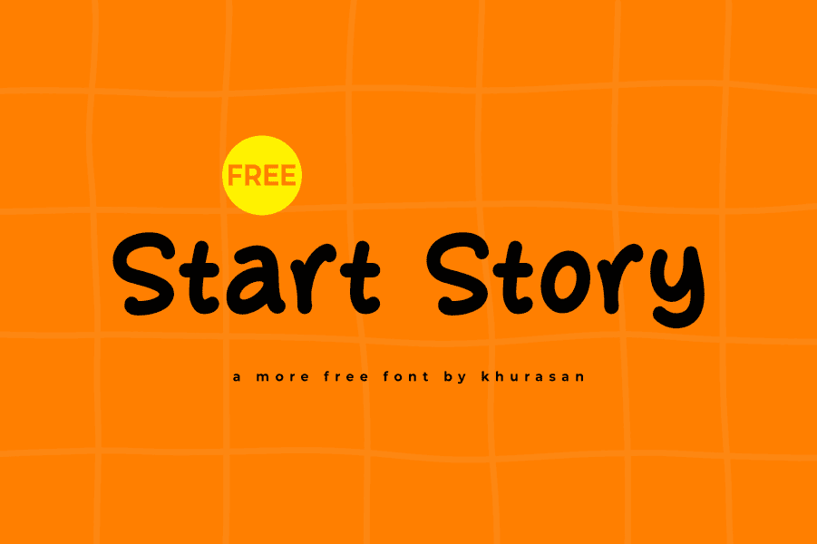 Start Story Font · 1001 Fonts