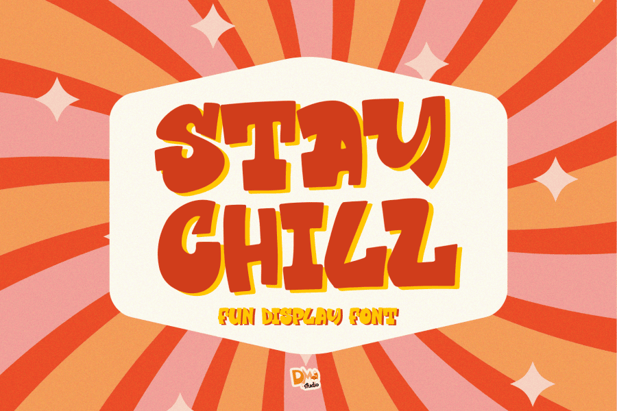Stay Chill Regular Font · 1001 Fonts