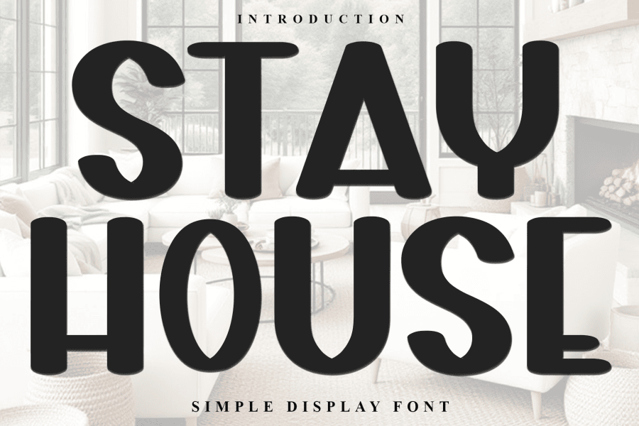 Stay House Font · 1001 Fonts