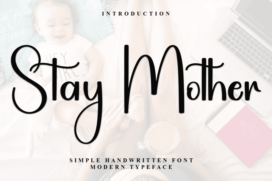 Stay Mother Font · 1001 Fonts