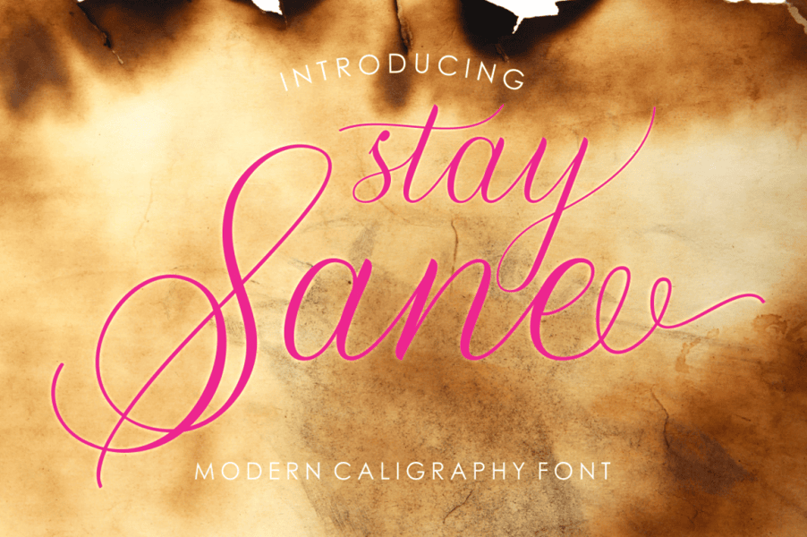 Stay Sane Font · 1001 Fonts