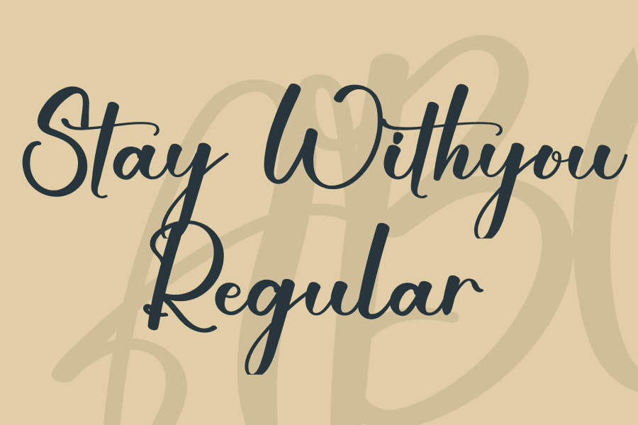 Stay Withyou Font · 1001 Fonts