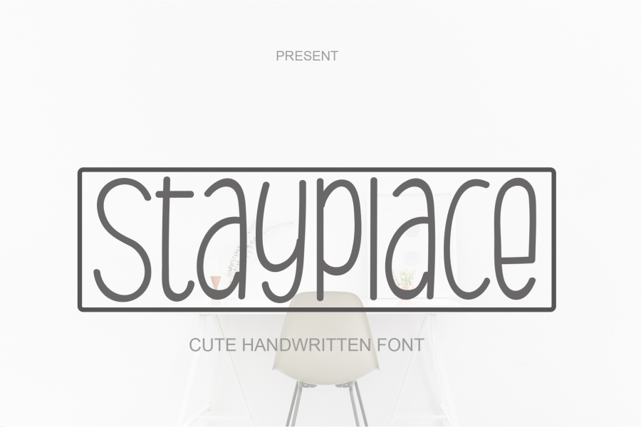 Stayplace Font · 1001 Fonts