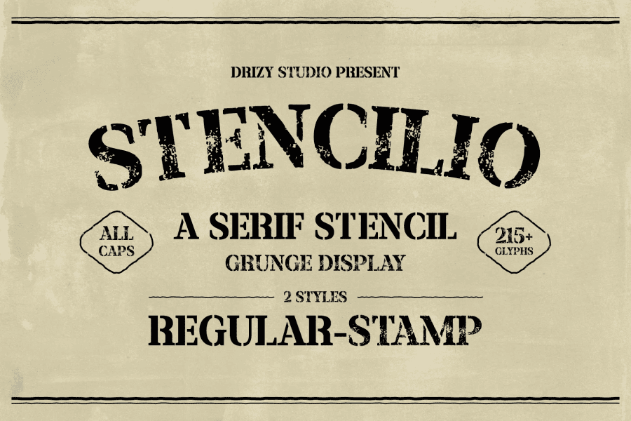 16 Free Rubber Stamp Fonts · 1001 Fonts
