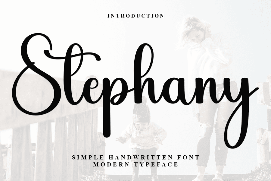 Stephany Font · 1001 Fonts