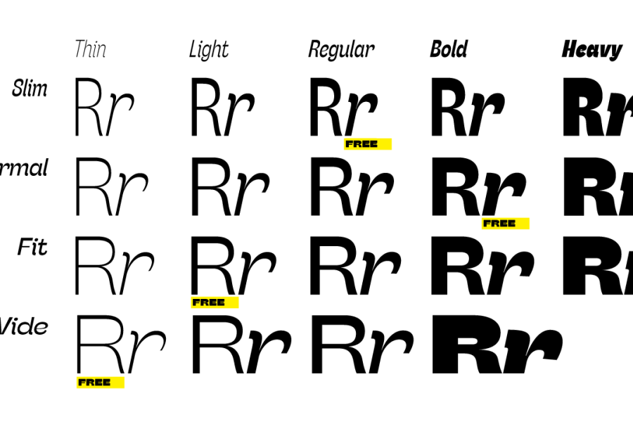 19 Free Flexible Fonts · 1001 Fonts