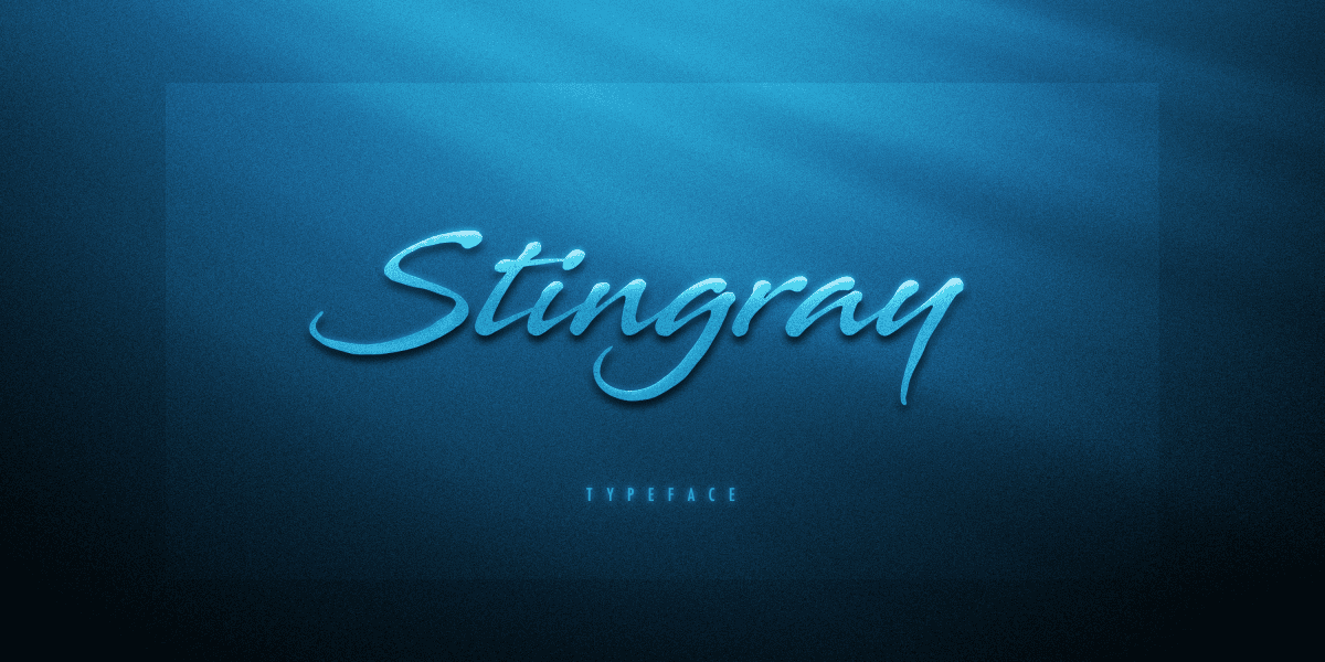 Stingray Font · 1001 Fonts