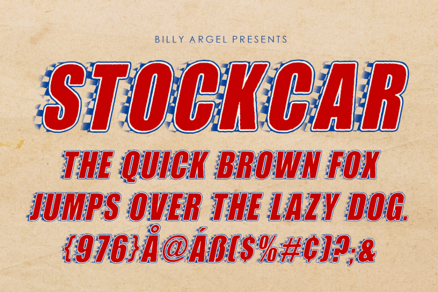 9 Free Overlapping Fonts · 1001 Fonts