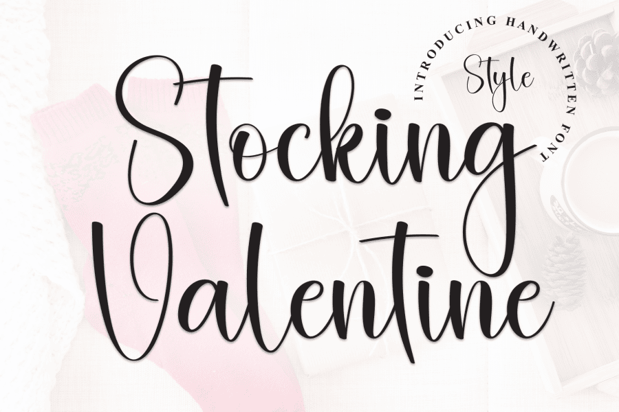 Stocking Valentine Font · 1001 Fonts