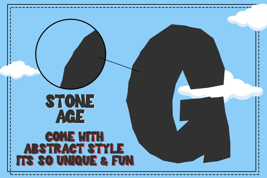 Stone Age Font · 1001 Fonts
