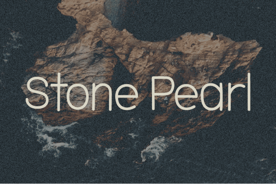 Stone Pearl Font · 1001 Fonts