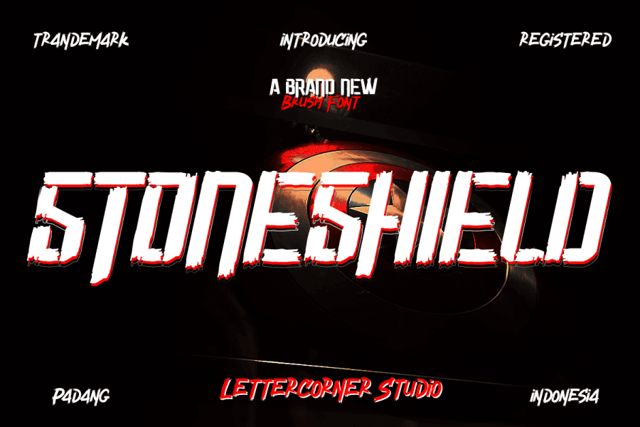 Stoneshield Font Family · 1001 Fonts